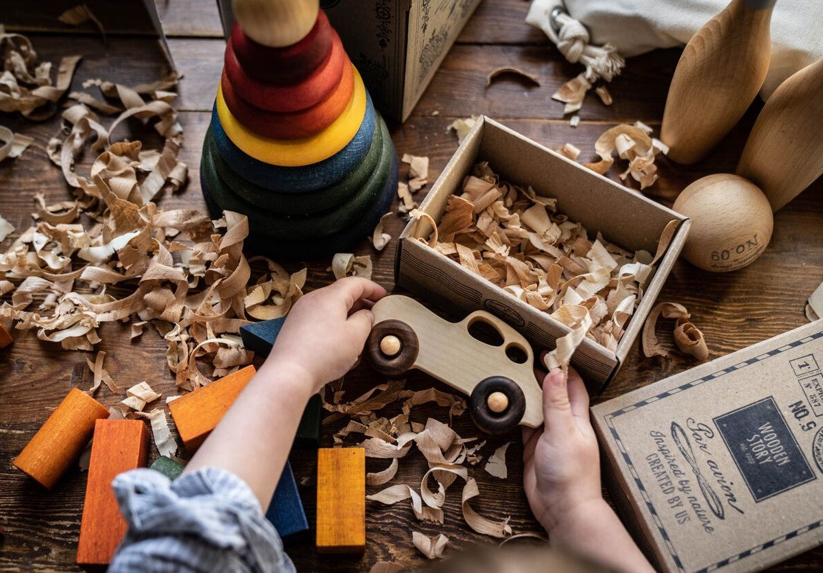 Wooden Toys: From Trees to Tots | Hazel & Fawn – Hazel & Fawn