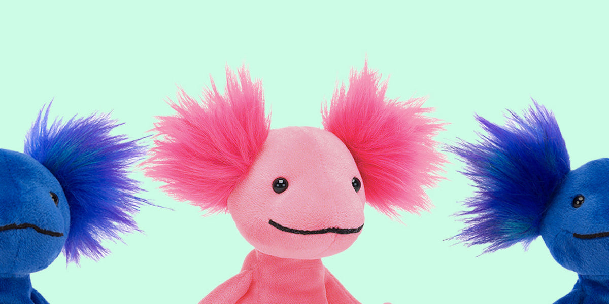 Axolotl Stuffed Animals | Hazel & Fawn– Hazel & Fawn