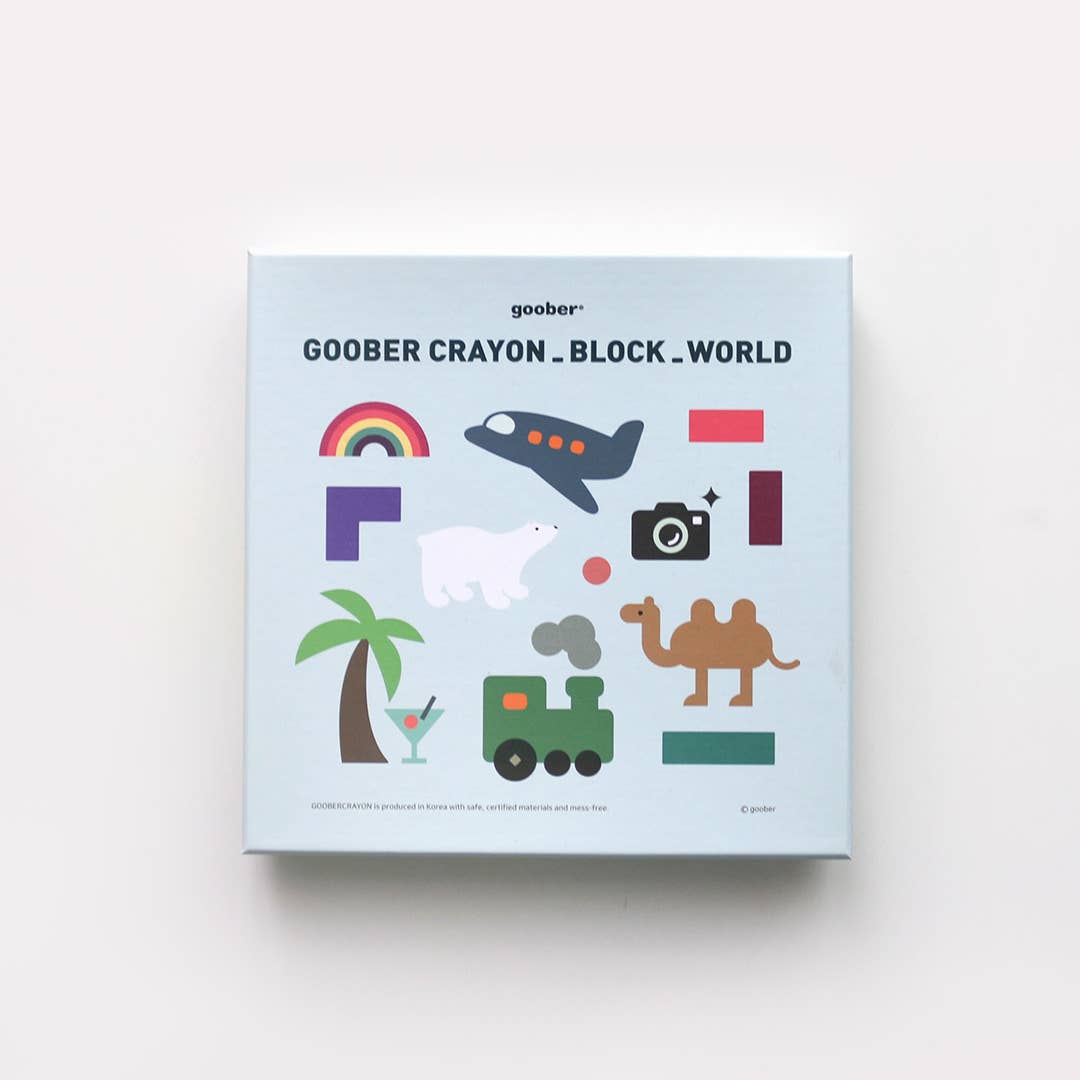 Goober Crayon Block World Children's Arts & Craft Supplies – Hazel & Fawn