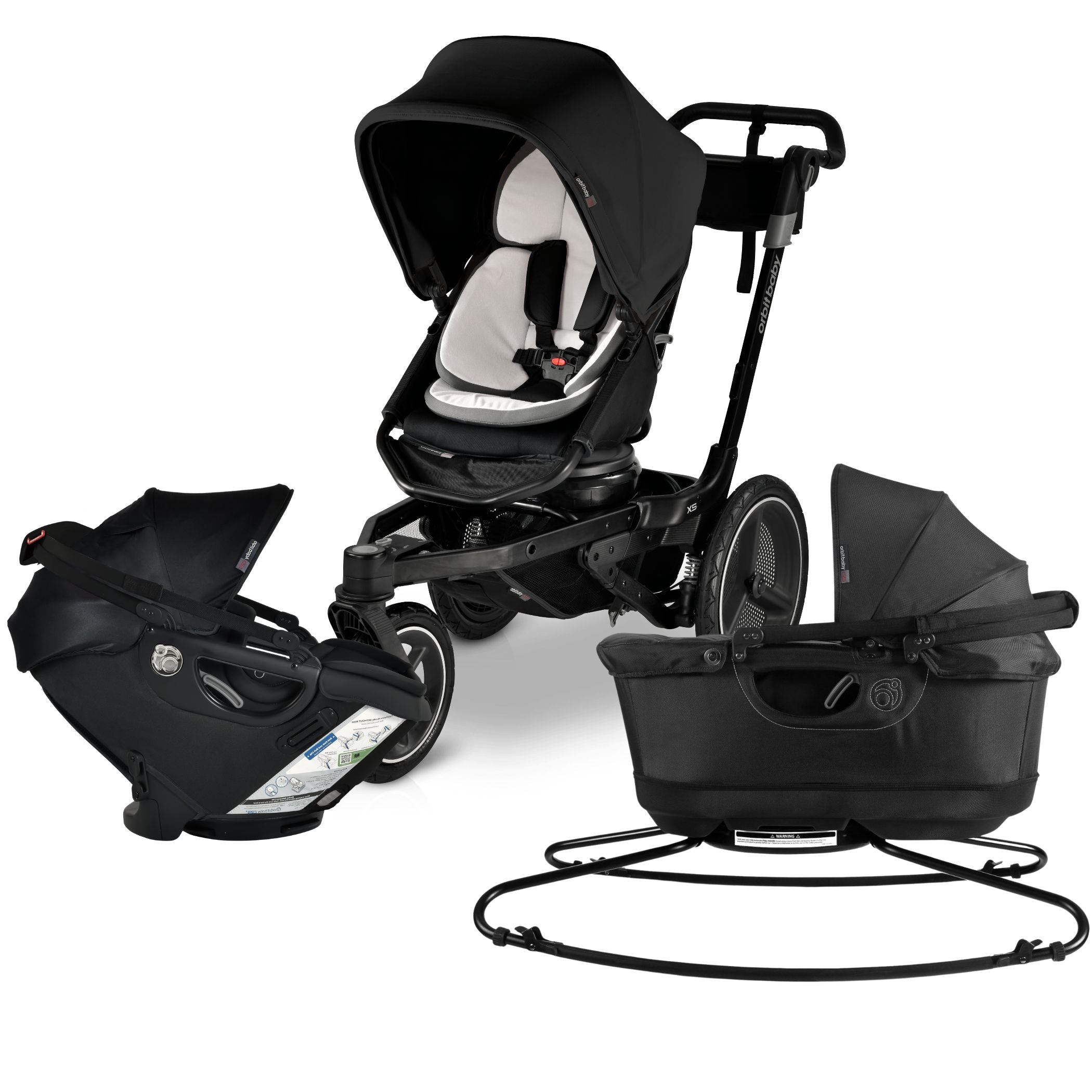 Orbit Baby Jog, Sleep, & Ride Travel System – Hazel & Fawn