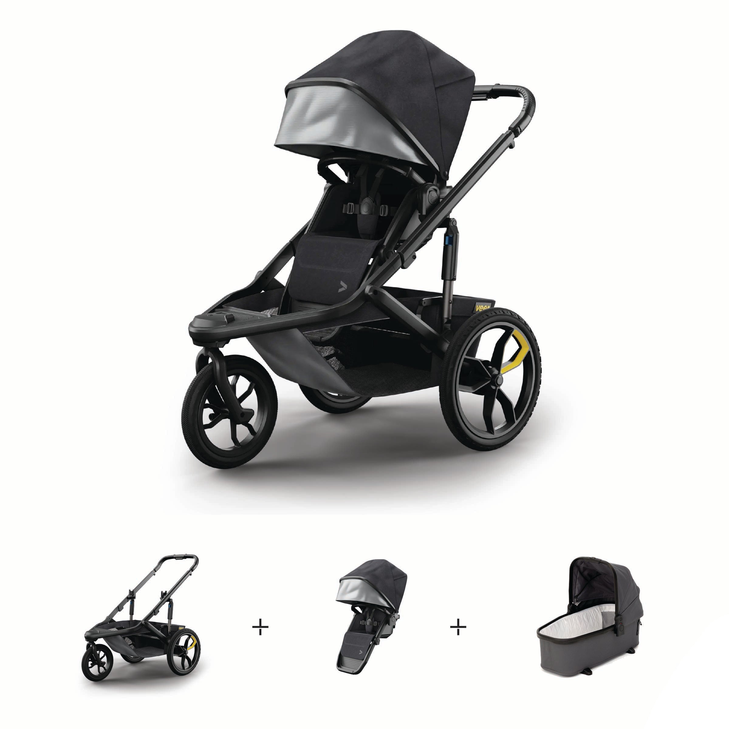 Veer Switch&Jog + Bassinet (Switchback Seat, &Jog Frame, Bassinet ...