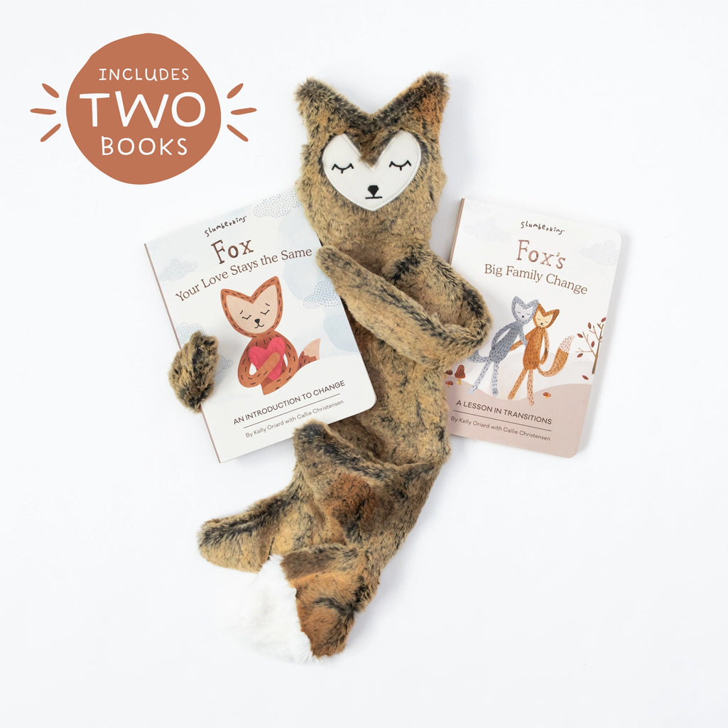 Slumberkins Fox's Navigating Change Set– Hazel & Fawn
