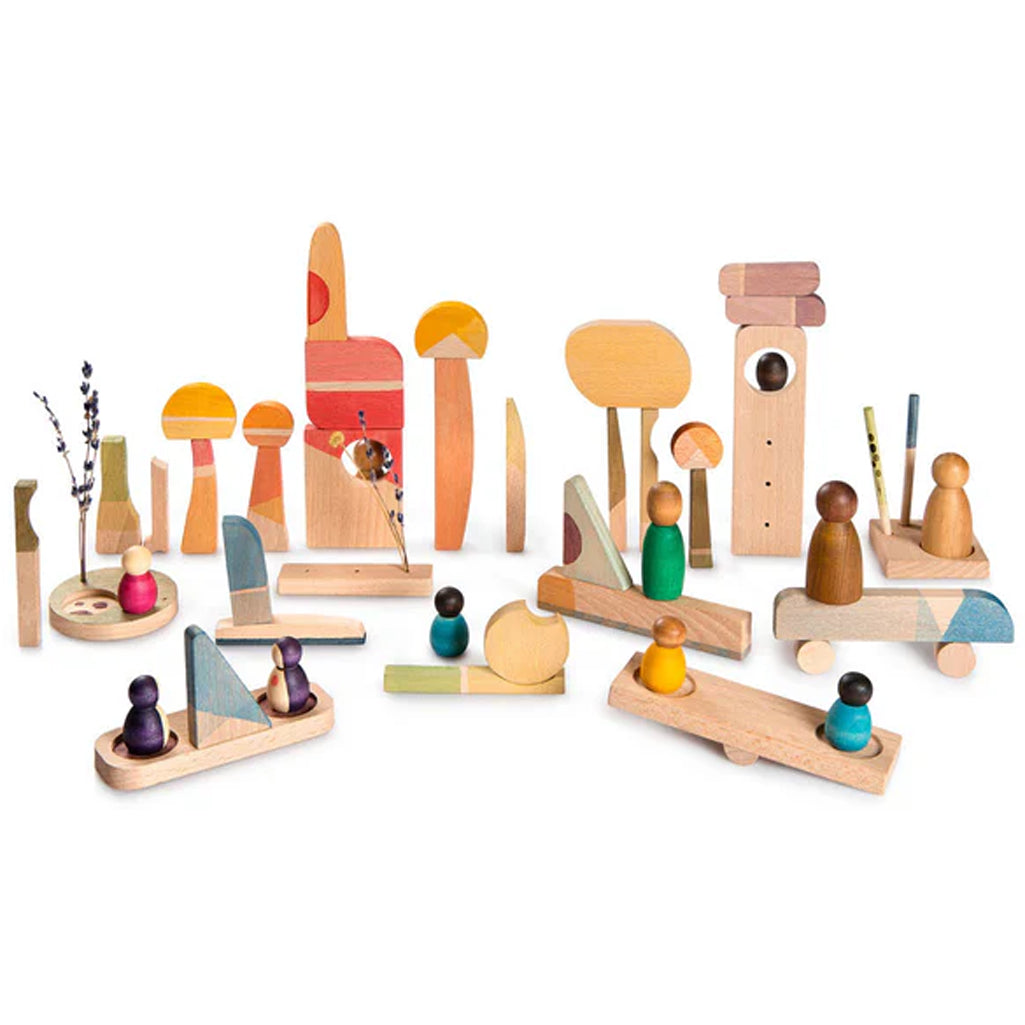 Grapat Happy Place Play Set – Hazel & Fawn