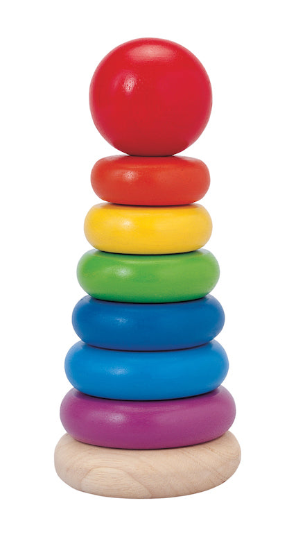 PlanToys Wooden Stacking Rings | Hazel & Fawn – Hazel & Fawn