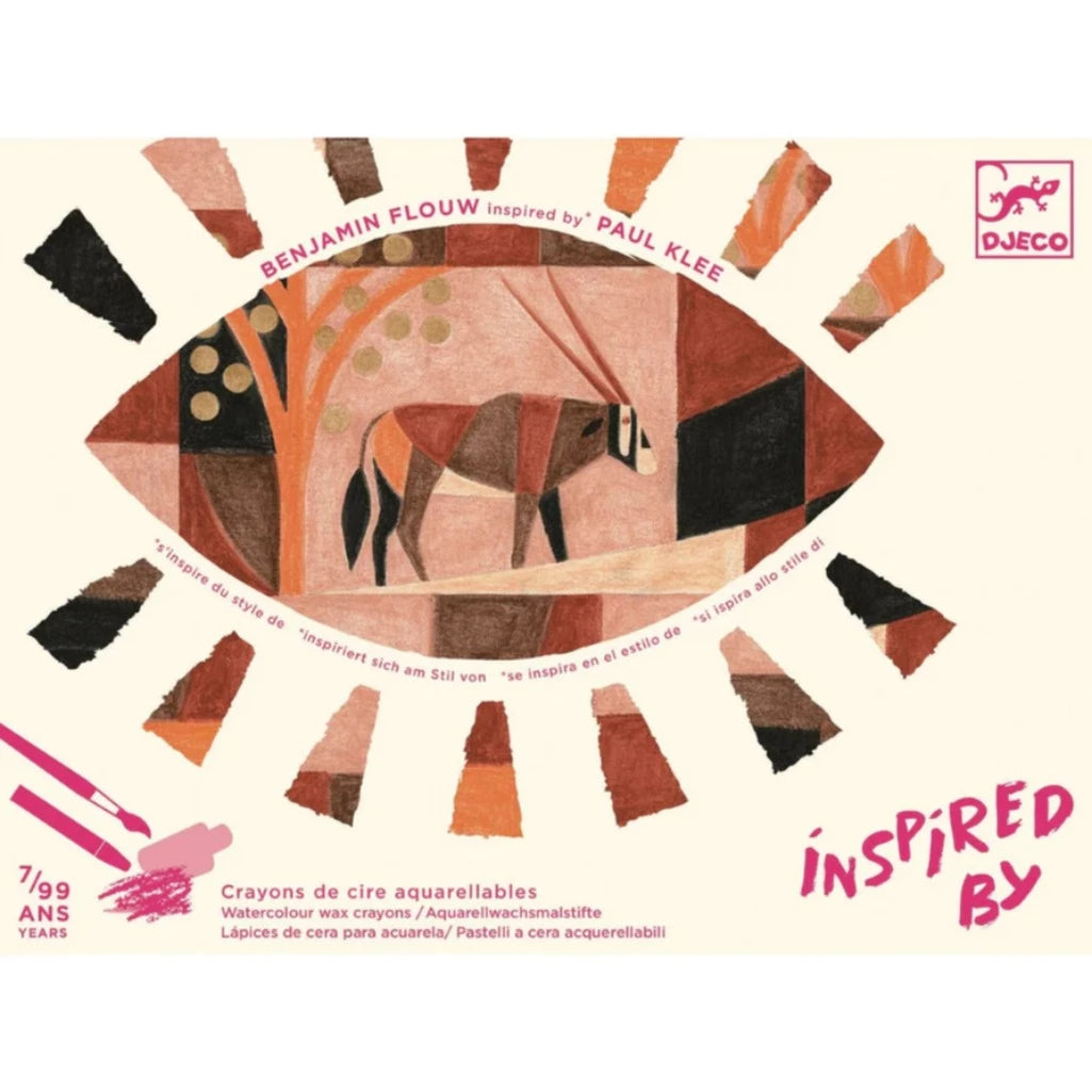 Desert Watercolor & Crayon Kit by Djeco | Hazel & Fawn – Hazel & Fawn