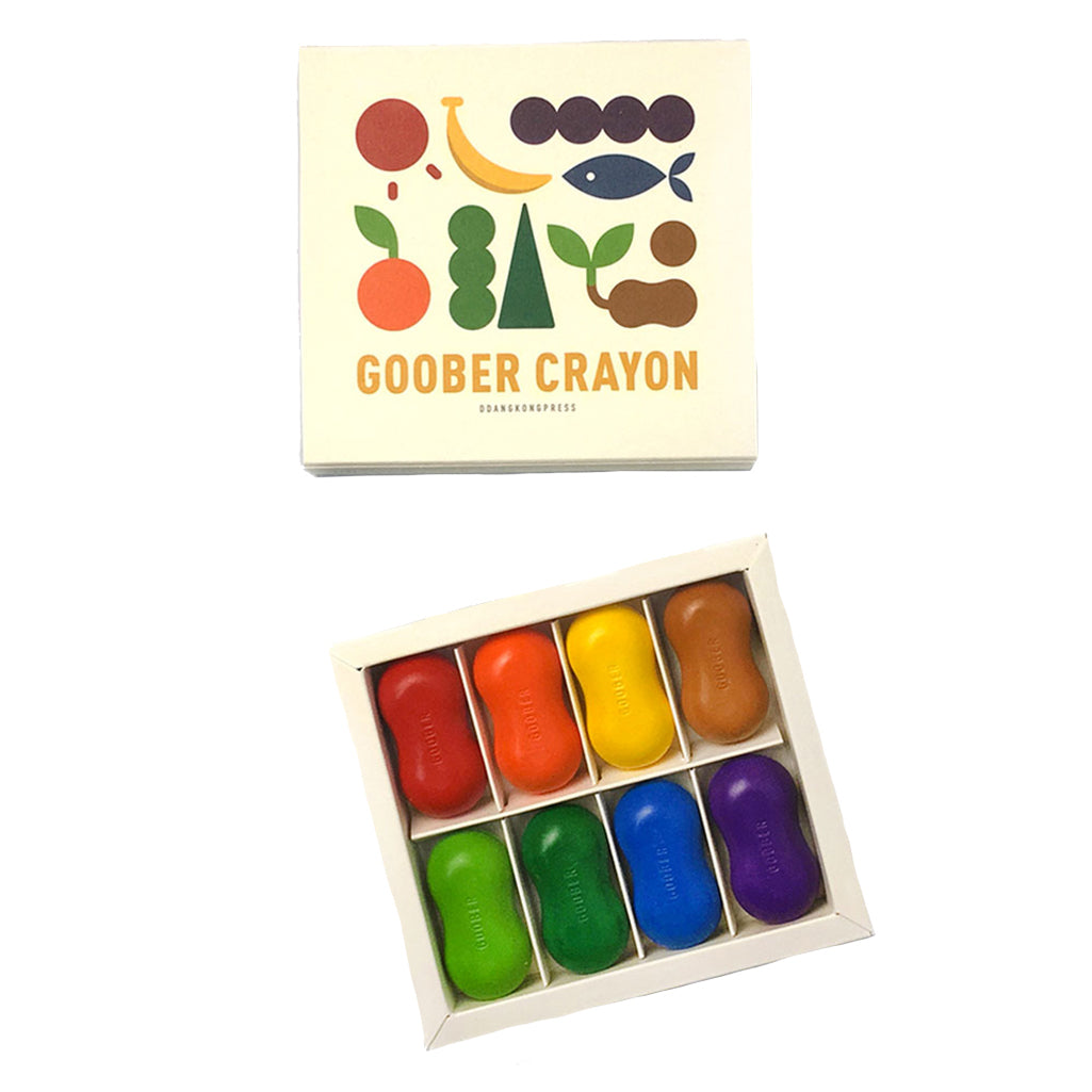 Goober Peanut Crayon Box Set Children's Arts & Craft Supplies – Hazel ...