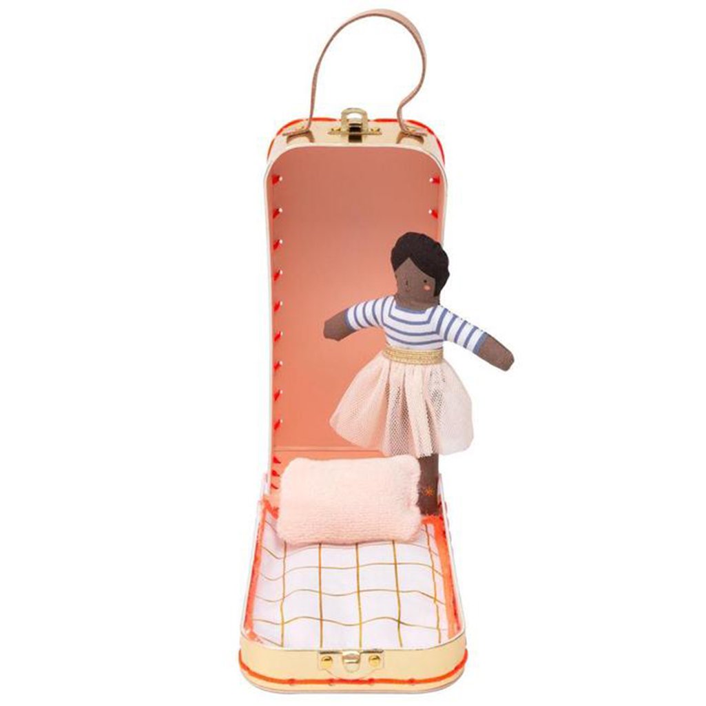 Meri Meri Children's Mini Doll & Suitcase Set – Hazel & Fawn