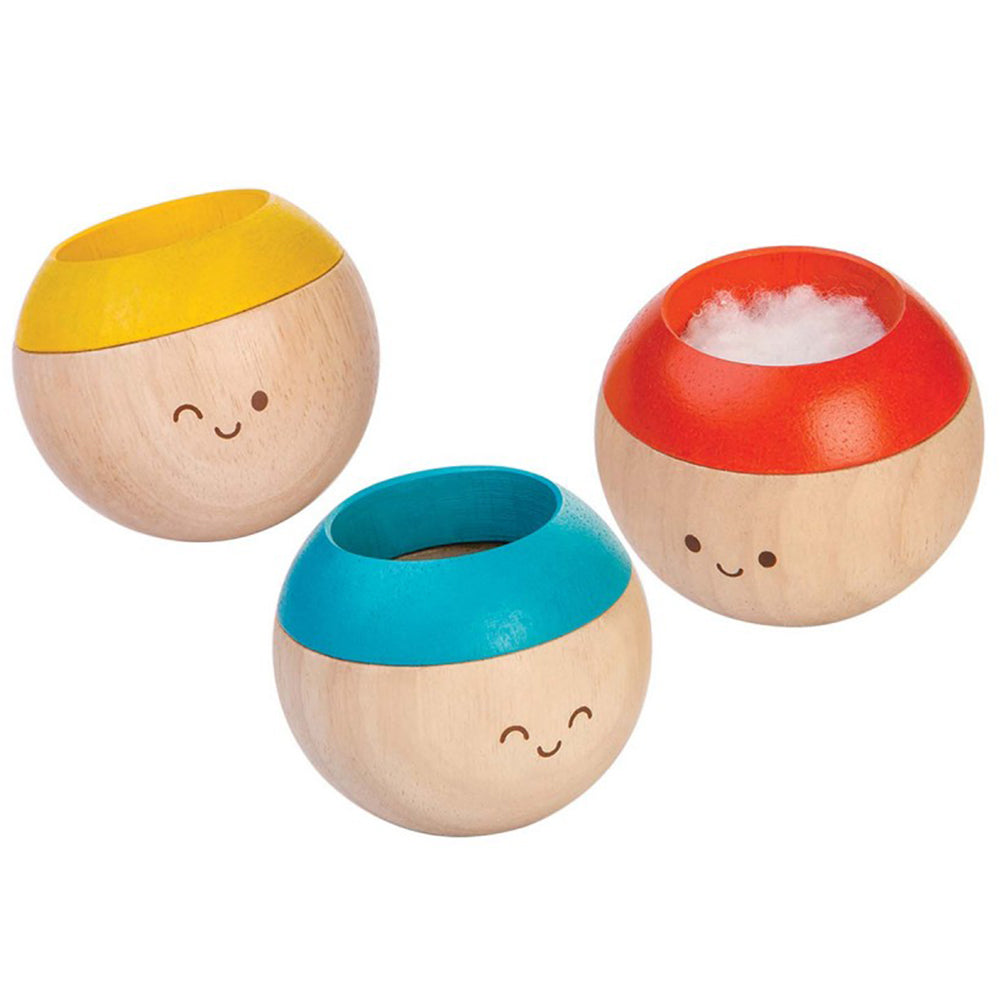 PlanToys Wooden Baby Sensory Tumbling Toy Set | Hazel & Fawn – Hazel & Fawn