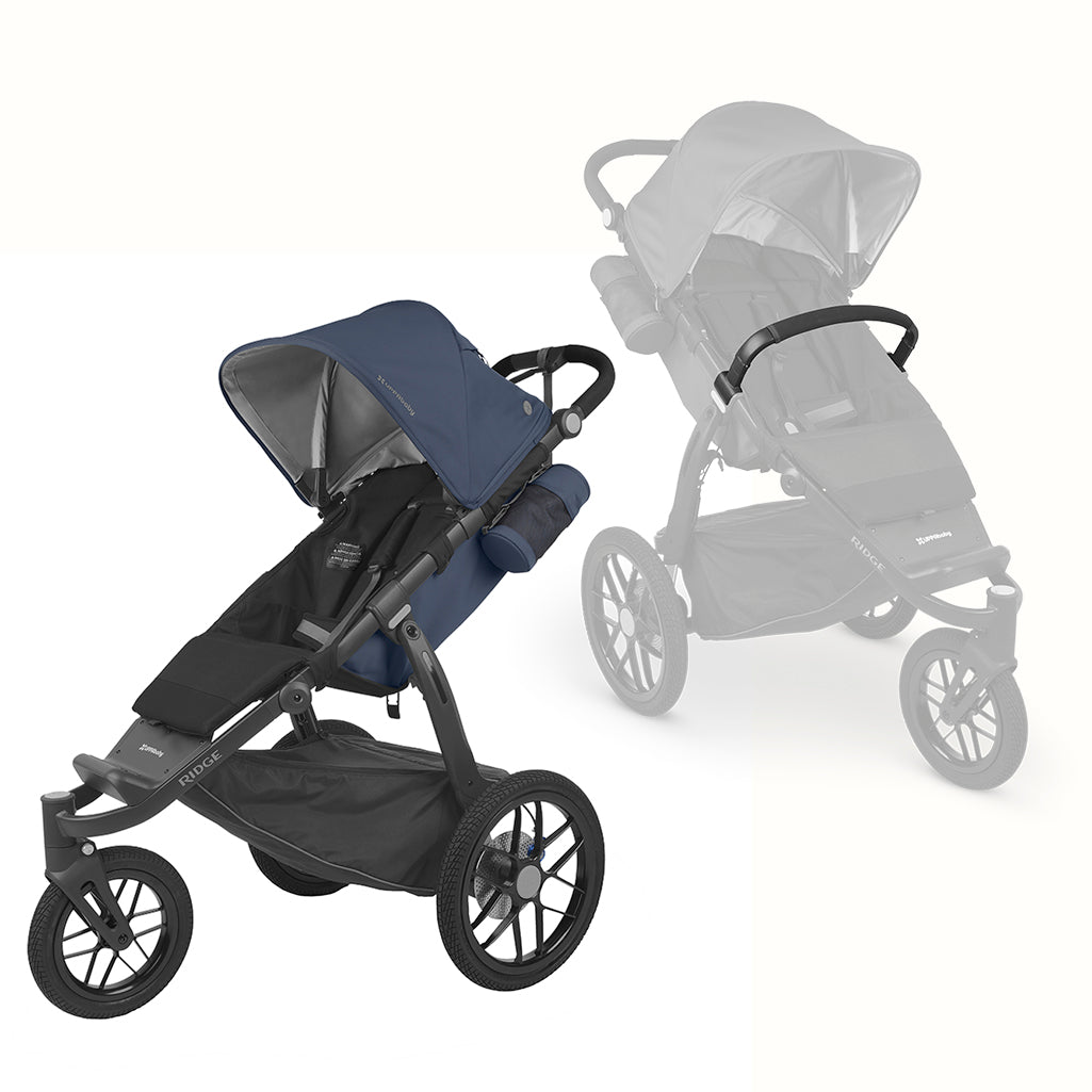 UPPAbaby RIDGE Stroller & Bumper Bar– Hazel & Fawn